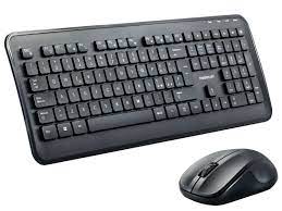 Техномаркет - MEDIACOM WIRELESS NX989 KEYBOARD W/MOUSE BLACK