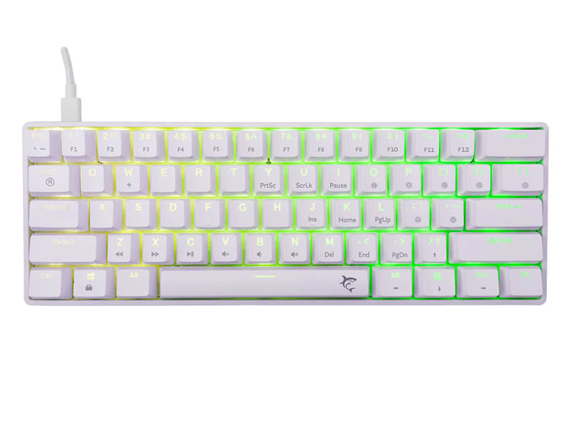 Техномаркет - Keyboard White Shark Gaming Shinobi 2 60% Mechanical RGB ...